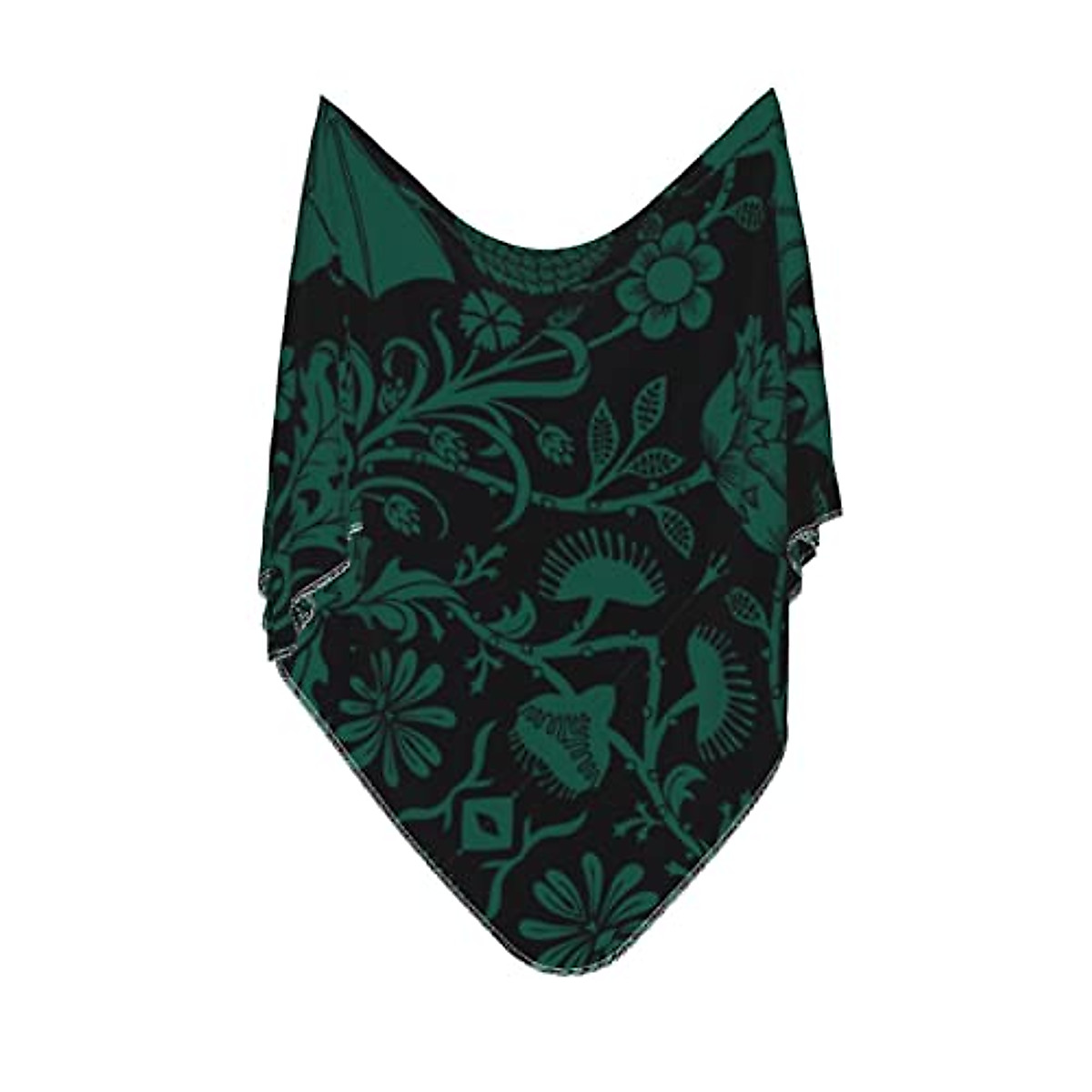 Belinyo Bat Flower Baby Swaddle Blankets Nursing Cover Infant Receiving Blankets for Crib, Stroller, Travel( 36x 36'')