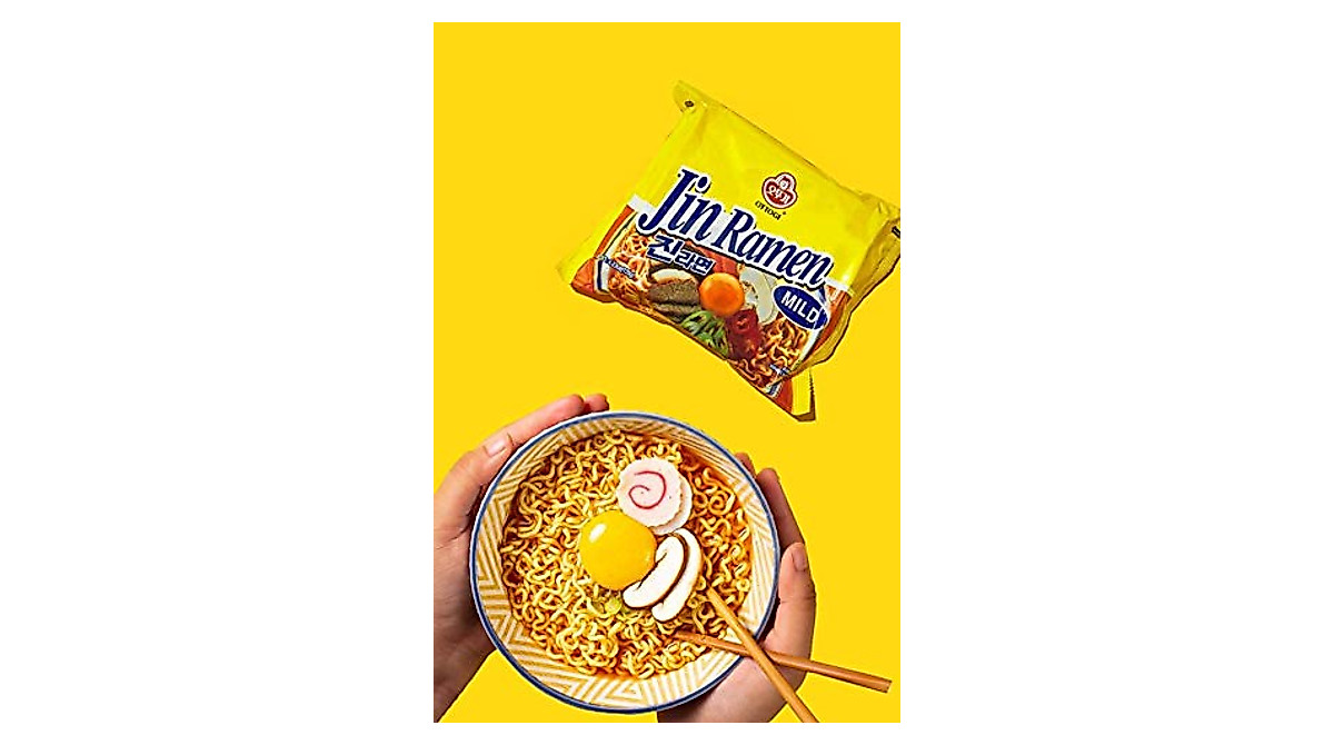 Enjoy Authentic OTTOGI Jin Ramen - 18 Pack of Mild Flavor