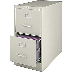 Lorell Fortress File Cabinet, Putty