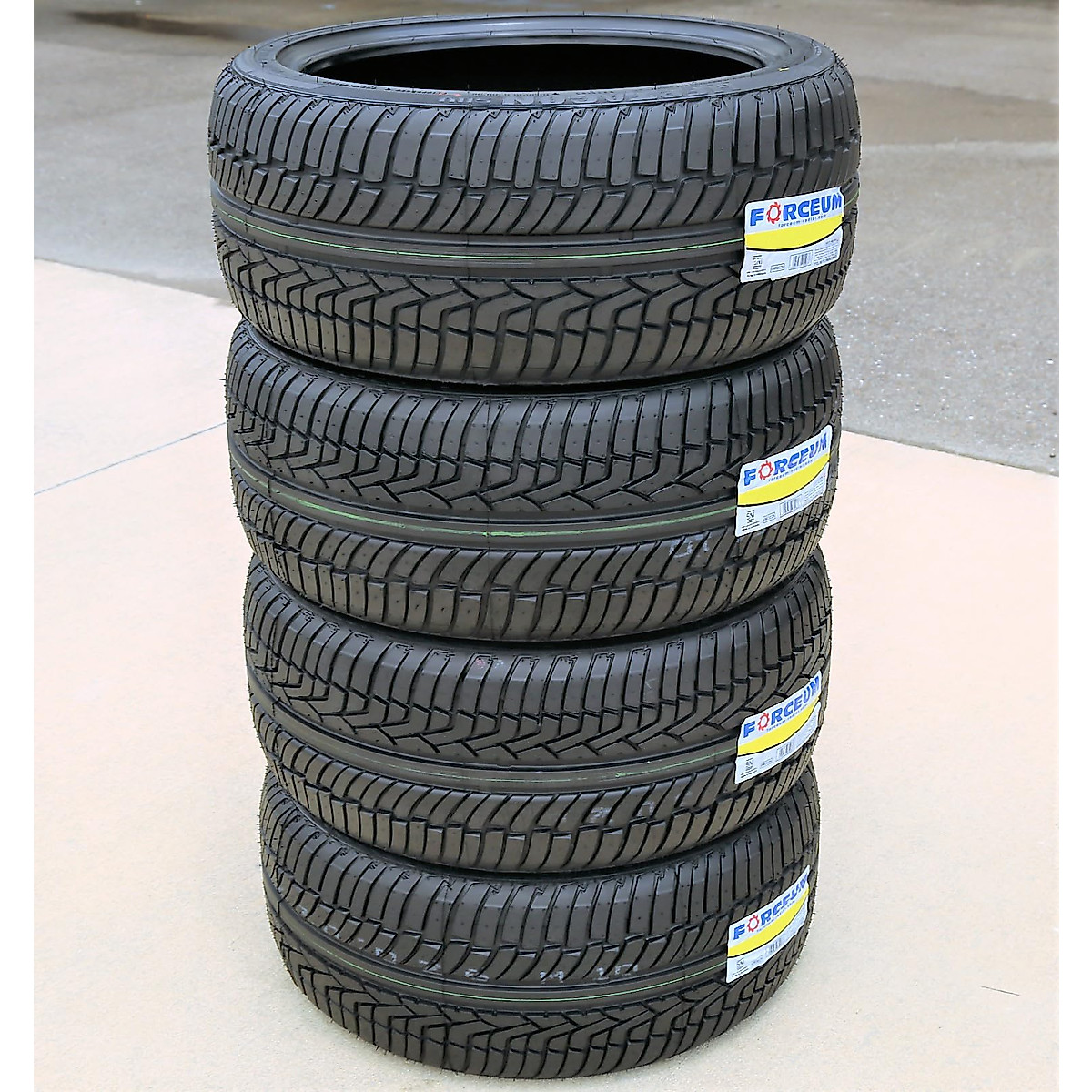 Set of 2 (TWO) Forceum Heptagon SUV All-Season Truck/SUV Performance Radial Tires-255/55R18 255/55/18 255/55-18 109V Load Range XL 4-Ply BSW Black Side Wall