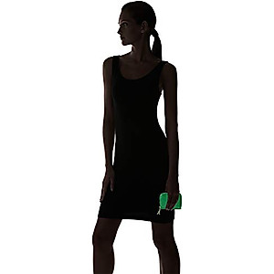 KALMOR Wallets for Women Leather Double Zipper RFID Blocking Purse with Coin Pocket, Green, 4. 25” x 3. 0” x 1.5”