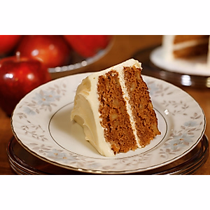 Angela Logan's Original Mortgage Apple Cake - Made with Fresh Apples, Organic Sugars, and Rich Spices