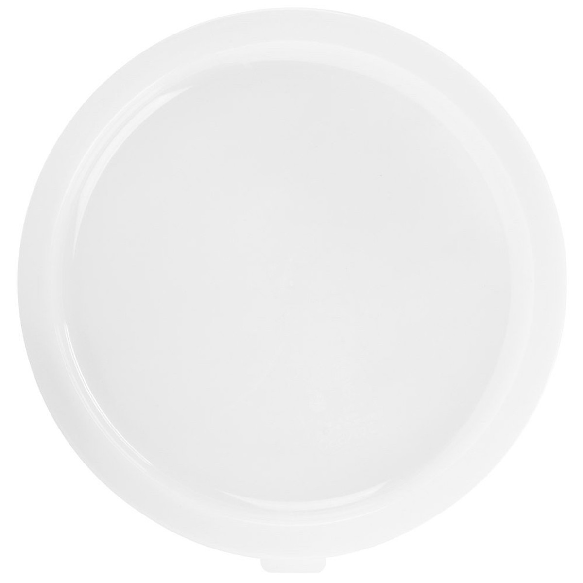 Cambro RFSC2148 Round Cover (For 2 and 4-Quart Storage Containers, Polyethylene, White)