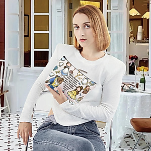 LEVLO Fairy Tales Cosmetic Make up Bag Movie Inspired Gifts You Are Braver Stronger Smarter Than You Think Makeup Zipper Pouch Bag (Always BATB)