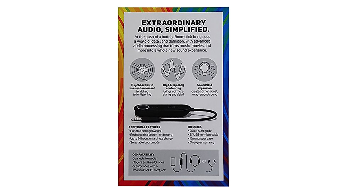 BoomCloud 360 Boomstick Audio Enhancer - Improve Your Sound Quality