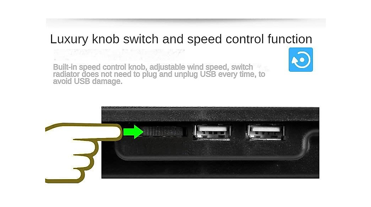 LEJN Pink Laptop Cooling Pad for Gamers