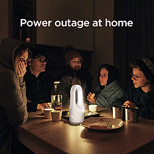 jeegol Rechargeable U-Shape Spotlight Flashlight 1000 Lumens LED Handheld Flashlights 4 Modes IPX5 Waterproof Lightweight Outdoor Searchlight for Hiking, Camping, Hunting and Emergencies