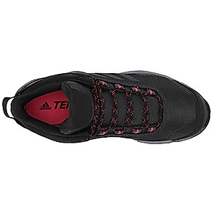 adidas Outdoor Women's Terrex EASTRAIL MID GTX Hiking Boot CARBON/BLACK/ACTIVE PINK 10 M US