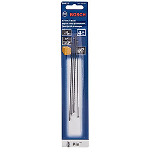 BOSCH SS5-15 5-Inch X 15-Tpi Pin End Scroll Saw Blade, Silver