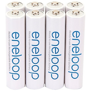 PANASONIC AAA ENELOOP BATT 8 PK / BK-4MCCA8BA /