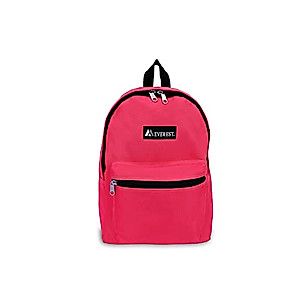 Everest Basic Backpack, Hot Pink, One Size