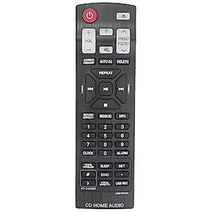 PERFASCIN AKB74955331 Replacement Remote Control Compatible with LG Mini Hi-Fi System CMS4550W CM4560 CJS45W CJ65 CJS65F CJ45 CJS45F FH6 CJ98 NJ98F CK43 CKD43F CK56 CKS57F CMS4550F