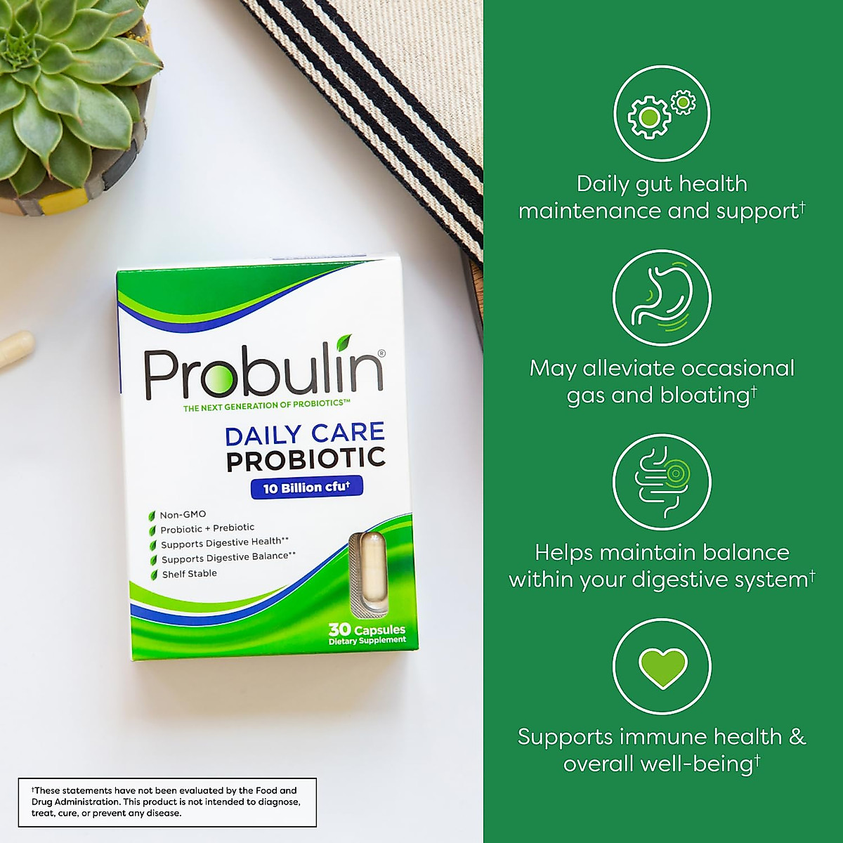 Probulin Daily Care Probiotic, 60 Capsules