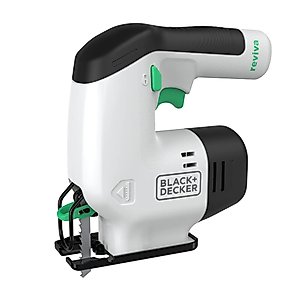 BLACK+DECKER reviva 12V MAX Jig Saw, Cordless, Ideal for Wood, Metal, or Plastic (REVCJS12C)