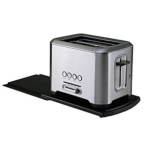 Deluxe Comfort Sliding Shelf Under Cabinet, 12" : 21" x 8.5" x 1", Black