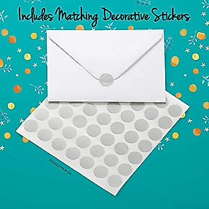 48 Blank Cards with Envelopes Bulk - Assorted Fruit All Occasion Greeting Cards - Includes Blank Note Cards, Envelopes, Stickers & Box - Perfect for Thank You Notecards, Birthday, Kids Stationary Set