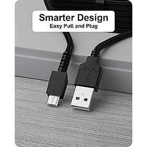 VHBW USB Charging Cable Replacement for Razer Mouse Charger, compatible with Razer Naga Pro & DeathAdder V2 pro & Basilisk & Viper Ultimate Wireless Gaming Mouse 【5.9ft Long】