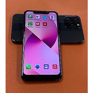 zsddzzy 6.11 inch Screen，E66,Unlocked Cell Phone，Dual SIM Card，1GB RAM，16GB ROM，Only Supports SIM Card Frequency Band of 3GWCDMA：850MHZ/2100MHZ，Android Smartphone（Black）