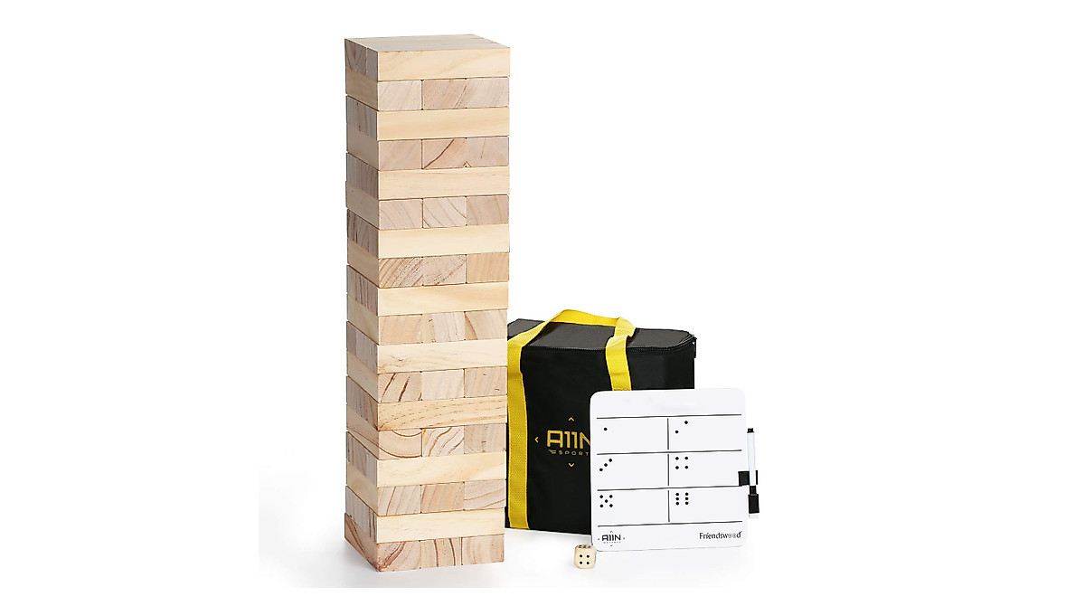 A11N Tumble Tower Game - Engage & Stack to Win