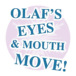 Disney Frozen Story Time Olaf, 12-inch Talking, Singing Plush Toy, 3 Modes of Play, Officially Licensed Kids Toys for Ages 3 Up by Just Play