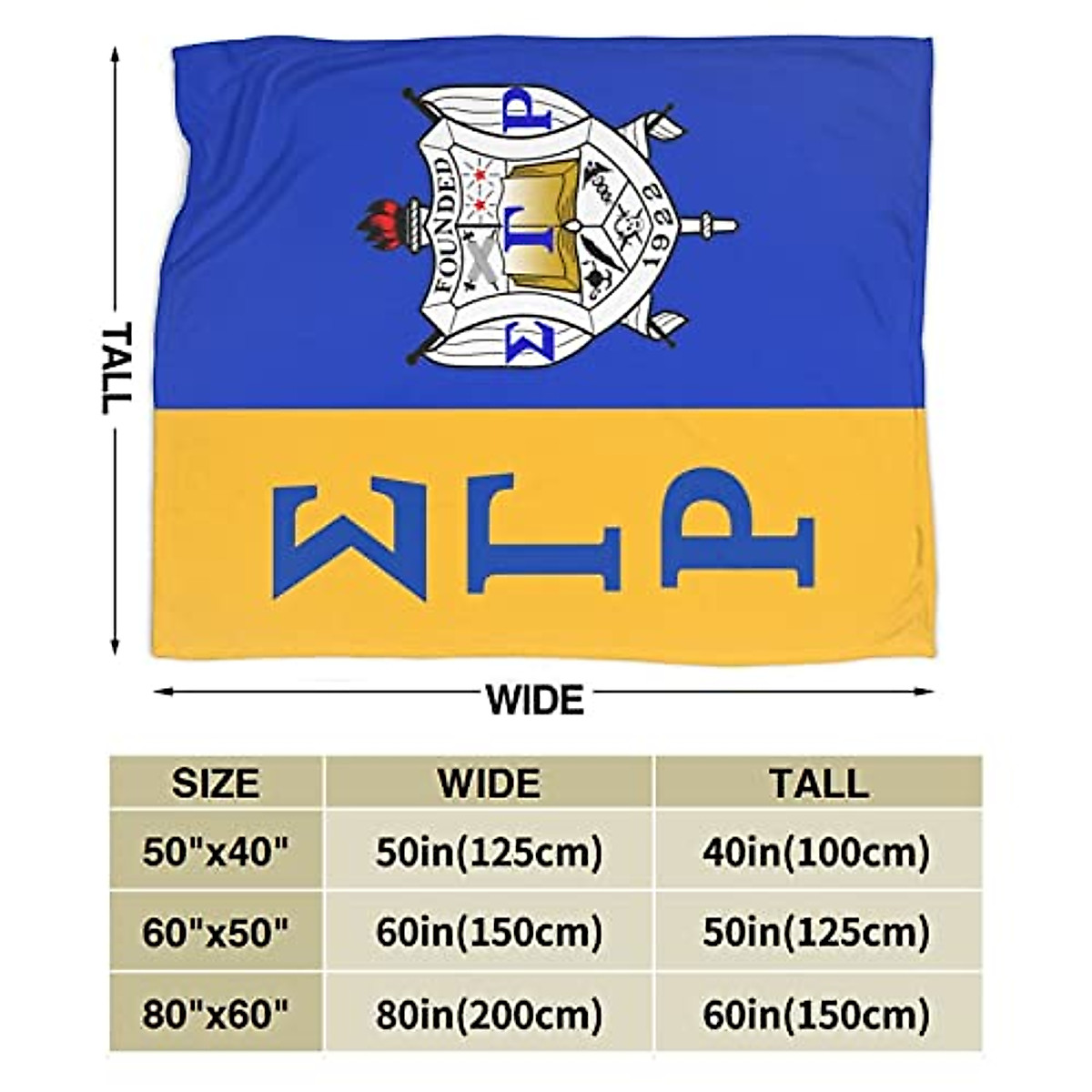 Sigma Gamma Rho Blanket Flannel Throw Ultra Soft Micro Blanket 60inchx50inch, Black