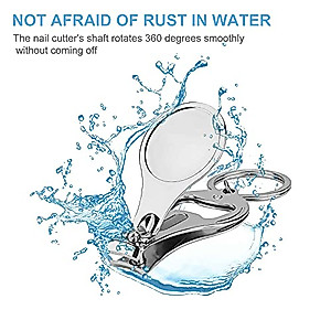 Bigfoot UFO Nail Clippers Fingernail Cutter Multifunction Nail Trimmer with Beer Bottle Opener