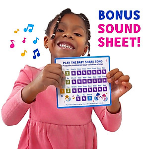 WowWee Baby Shark Official - Step & Sing Piano Dance Mat