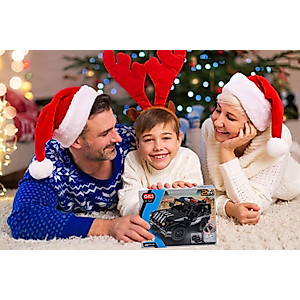 GILI 2 in 1 Remote Control Building Car Kit(355pcs), Black Police Car Stem Model Projects Toy for Kids Ages 8-12, Best Christmas Birthday Gifts for 6, 7, 9, 10, 11 Year Old Boys Girls