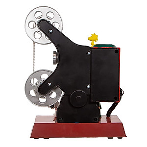 Peanuts Kurt Adler Battery Operated Animated Projector Musical Tablepiece