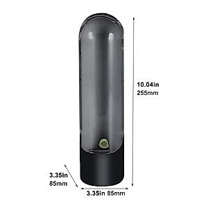 Fresh Herb Keeper, Vanilla Keep-Fresh Cup, Herb Storage Container Keeps Greens of Fresh Vegetable Preservation Bottle for Storage Cilantro, Mint, Asparagus, Keeps Greens Fresh