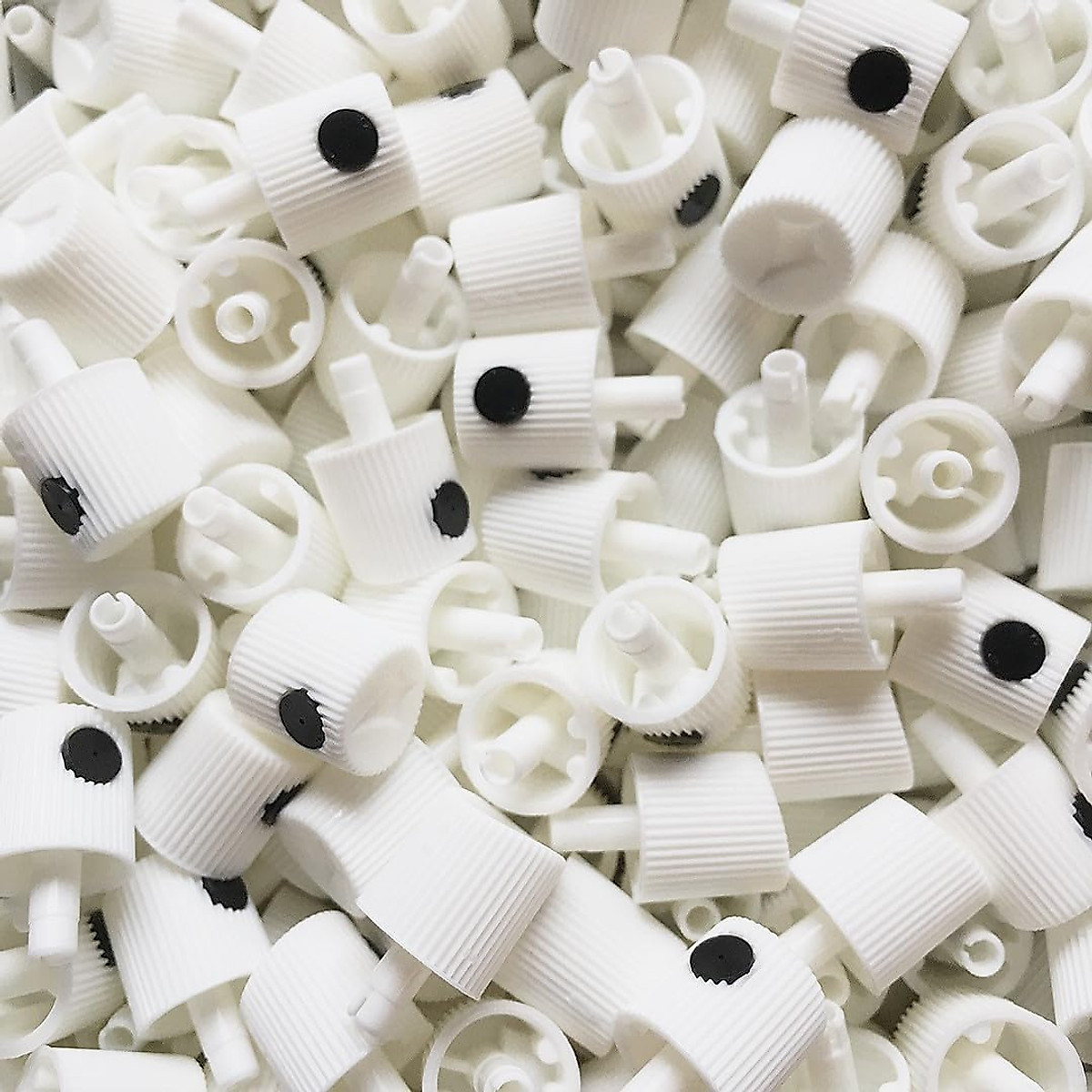 Generic Spray Paint Caps for Rust-Oleum Farm and Implement Spray Paint, (6) Pack OEM Direct Fitment Caps…, White/Black