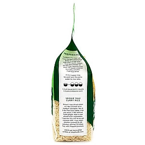 Lotus Foods Organic Brown Jasmine Rice, 30 Oz(Pack of 6)