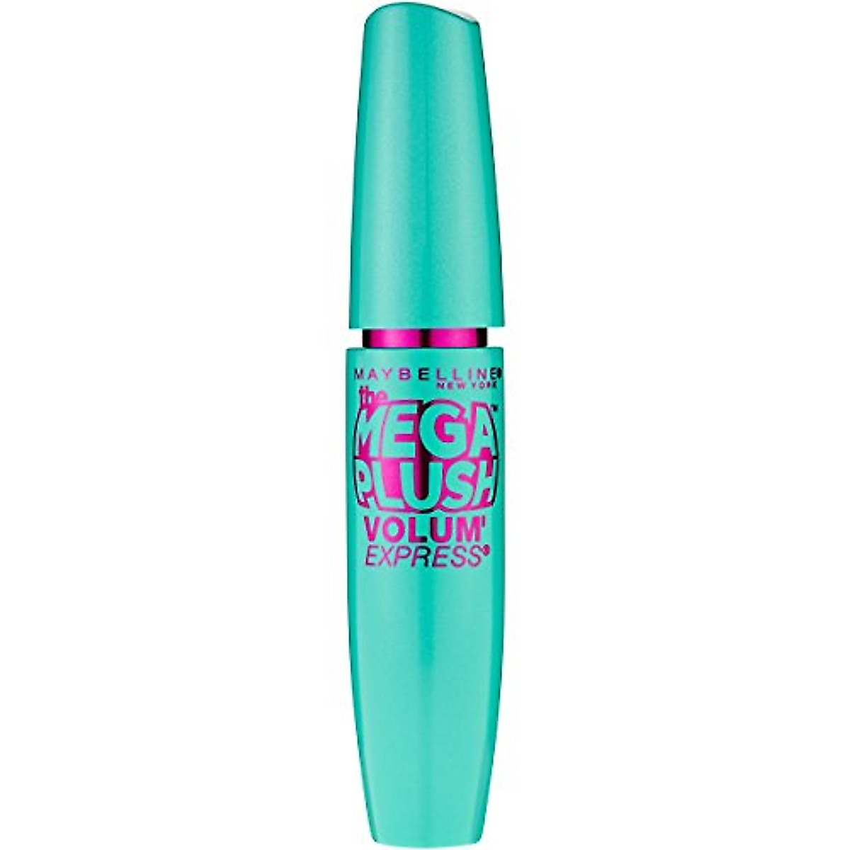 Maybelline New York Volume Express Mega Plush Washable Mascara, Brownish Black, 0.3 Fluid Ounce