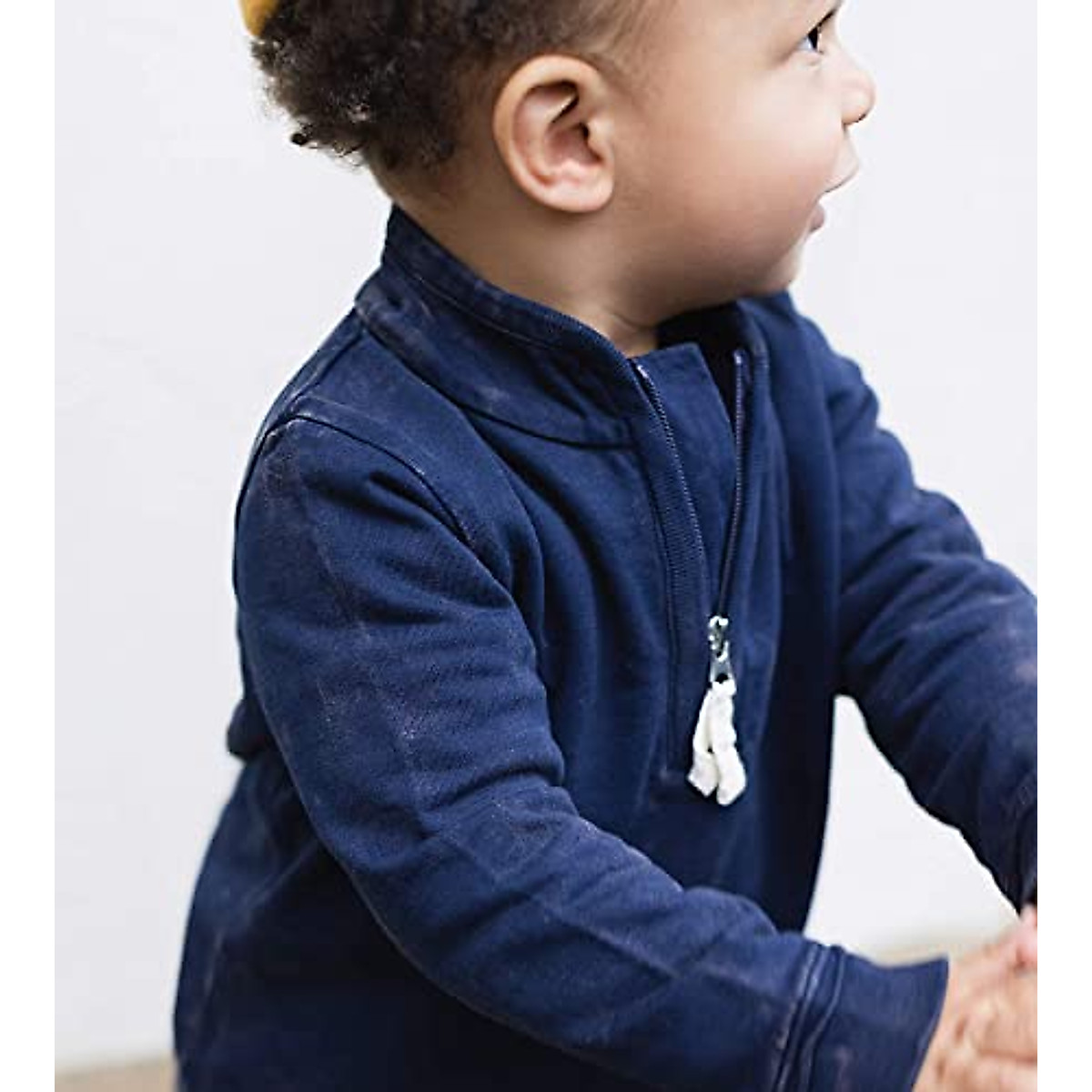 Burt's Bees Baby Unisex Baby Sweatshirts, Lightweight Zip-up Jackets & Hooded Coats, Organic Cotton, French Terry Acid Wash, 18 Months