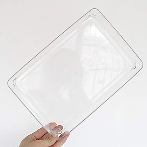 Cabilock Plant Propagation Tray Germination Dome sprouter Container Bean Sprouting Tray Germination Station Plant Starter Tray Sprouter Tray with Lid Growing Trays Pot Flat Ground