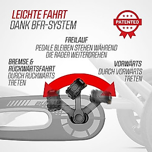 Berg Toys Buddy Blue Pedal Go Kart for Kids– Adjustable Ride On Toy for Ages 4-8 – Go Karts with BFR System, Go Cart for Kids and Adults Outdoor Pedal Car for Kids