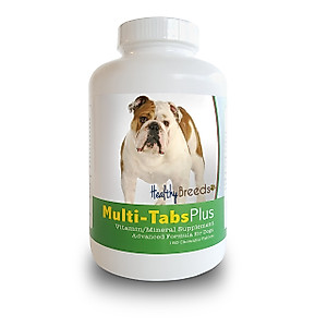 Healthy Breeds Bulldog Multi-Tabs Plus Chewable Tablets 180 Count