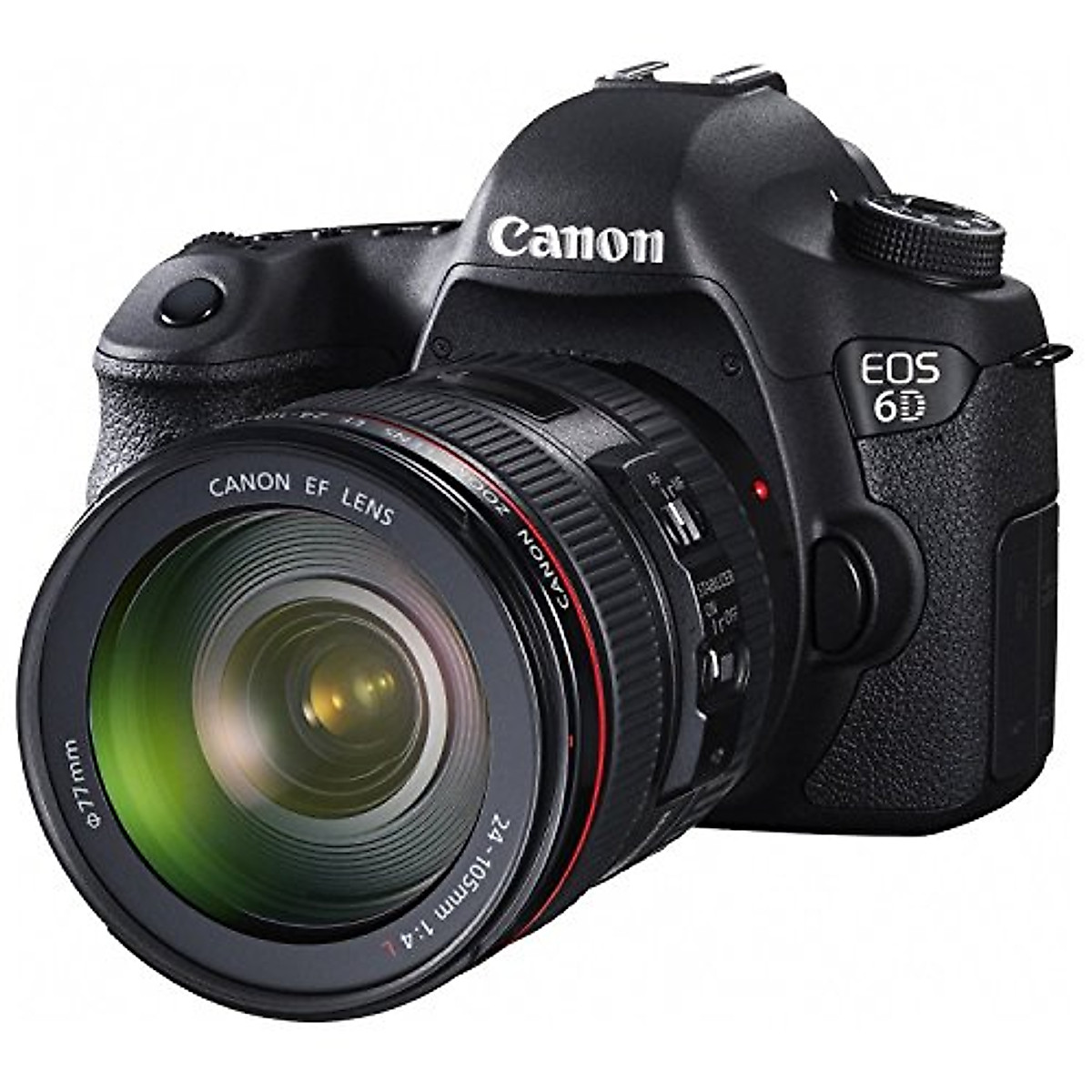 Canon EOS 6D with EF 24-105mm F4L IS USM Lens - International Version (No Warranty)