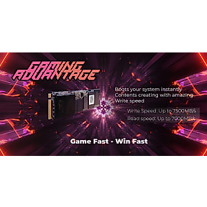 SSTC E18 2TB M.2 NVME SSD Read/Write Speed Up to 7000/6800 MB/s