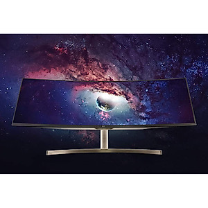 LG 49WL95C-WE 49" 32:9 UltraWide Dual QHD HDR10 IPS Curved LED Monitor Bundle with 1 YR CPS Enhanced Protection Pack