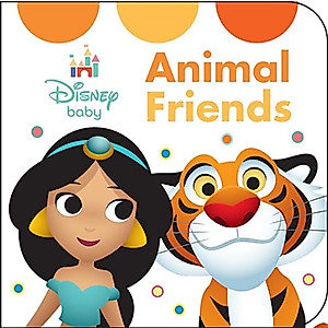 Disney Baby Princess Cinderella, Belle, Ariel, and More! - My First Library Board Book Block 12 Book Set - First Words, Colors, Numbers, and More! - PI Kids