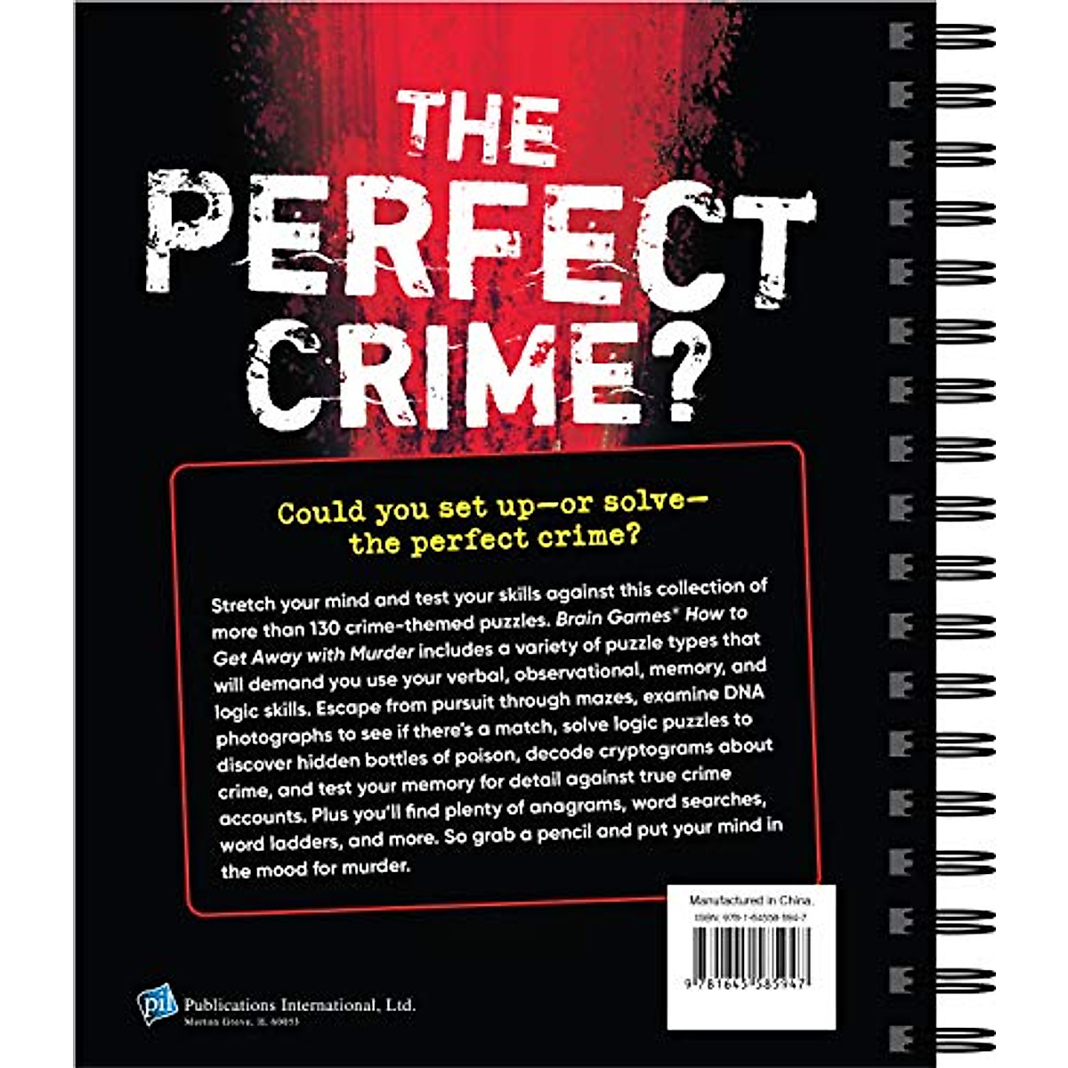 Brain Games - How to Get Away with Murder: Solve Puzzles to See if You Can Commit the Perfect Crime