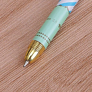 Ipienlee Crown Desigh 0.5 MM Black Ink Gel Pens for School, Office or Family Use, 12pcs