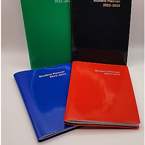 NB 2023-2024 Student Planner 71/2 x 5 in Calender Homework Class Schedules Jot Down Reminders Goals and More Assorted Colors