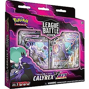 Pokeman Pokemon Cards: Shadow Rider Calyrex VMAX League Battle Deck, Multicolor