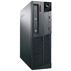 Lenovo ThinkCentre M72E Small Form Factor PC, Intel Quad Core i5-3470 up to 3.6GHz, 8G DDR3, 1T, WiFi, BT 4.0, DVD, Windows 10 64-Multi-Language Support English/Spanish/French (Renewed)
