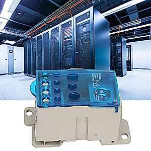 LANTRO JS 400A Din Rail Distribution Box, Din Rail Terminal Block Distribution Box Electric Wire Connector Universal Power Junction Box for Power Distribution Cabinets