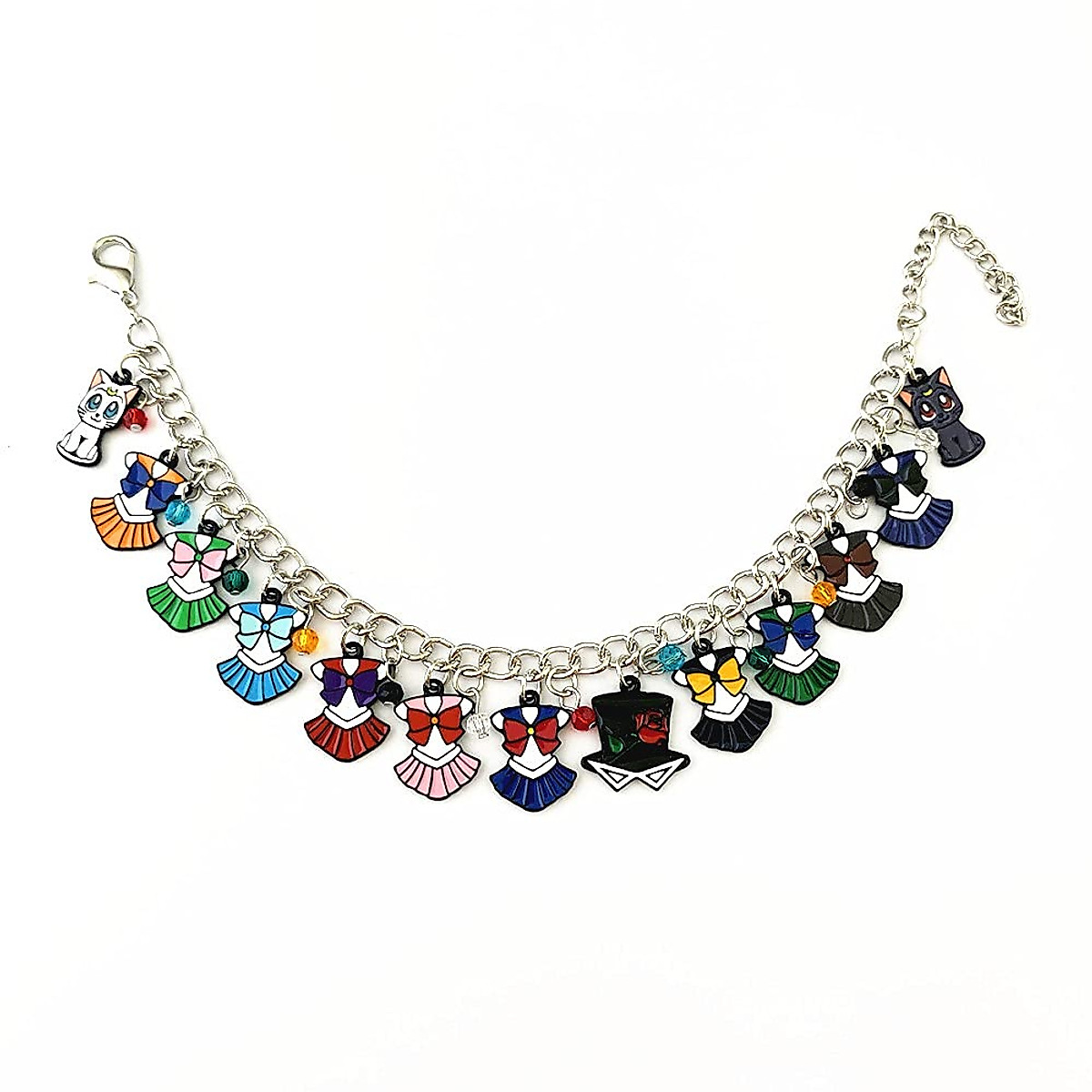 FJCPHAHA Anime Cartoon Metal Original Charm Bracelet Gifts for Woman Men