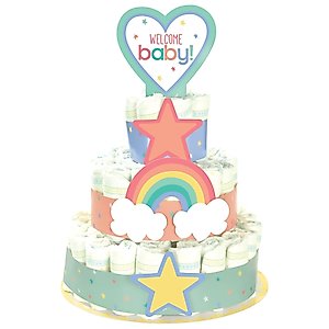 Amscan 'Welcome Baby' Diaper Cake Kit - 1 Pc