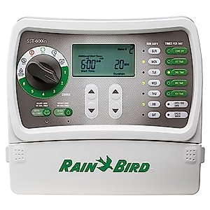Rain Bird SST600IN Simple-To-Set Indoor Sprinkler/Irrigation System Timer/Controller, 6-Zone/Station